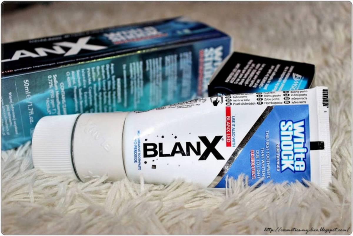 Opinie o: Pasta wybielająca BlanX White Shock plus akcelerator BlanX ...