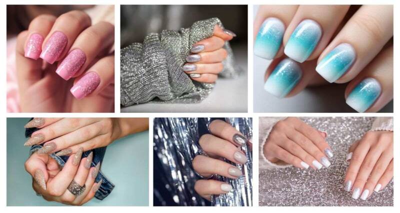 Modne paznokcie na styczeń 2024 – frosted nails - KobietaMag.pl