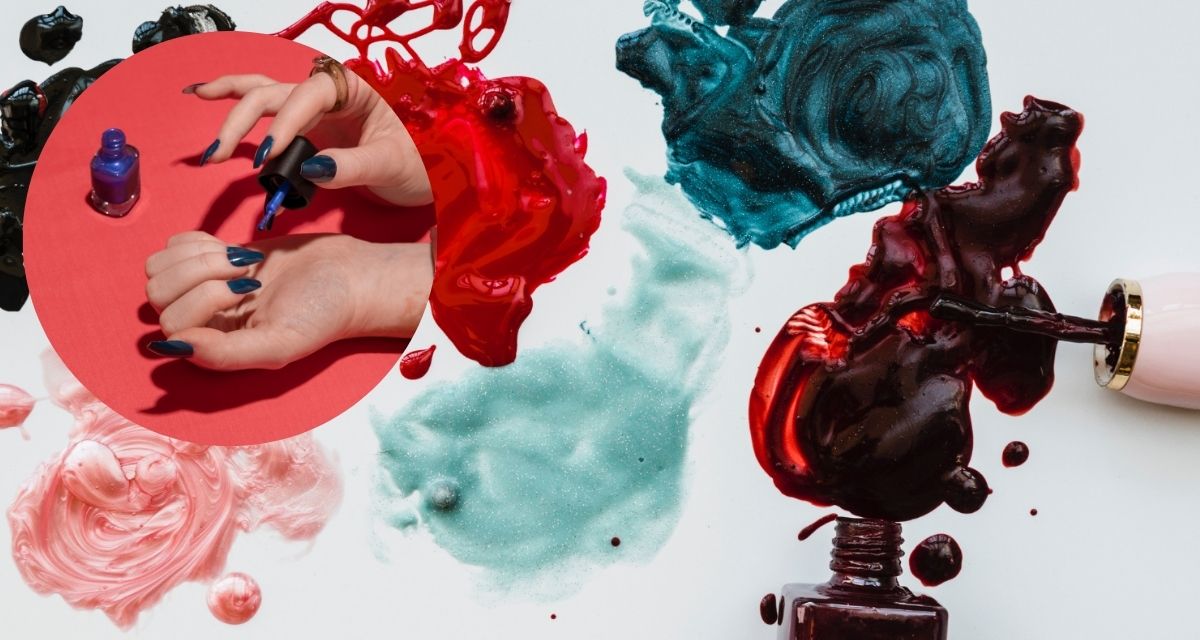 Inky nails – nowy trend w manicure 2025 - KobietaMag.pl